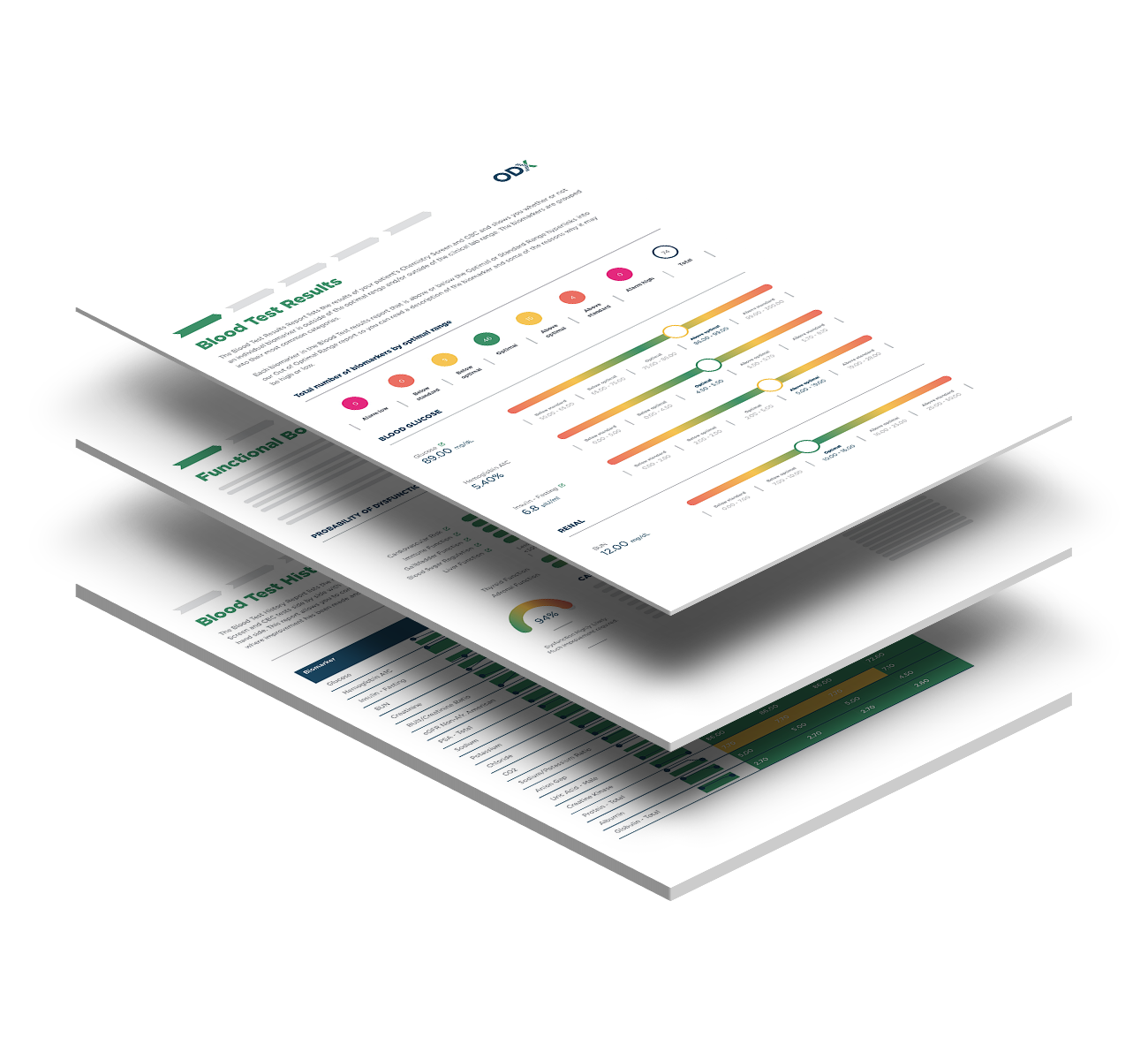 Functional Blood Chemistry Analysis OptimalDX